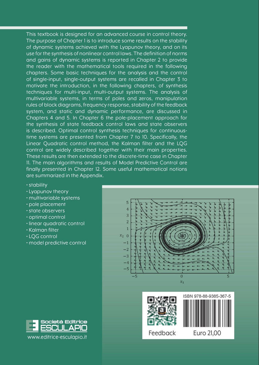 Advanced and Multivariable Control - R. Scattolini L. Magni – Libreria Esculapio